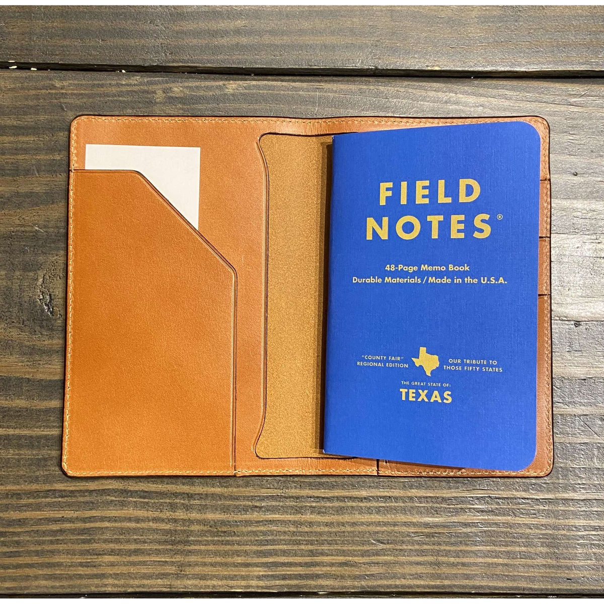 OLG Passport and Memo Wallet | Made in Texas by hand.