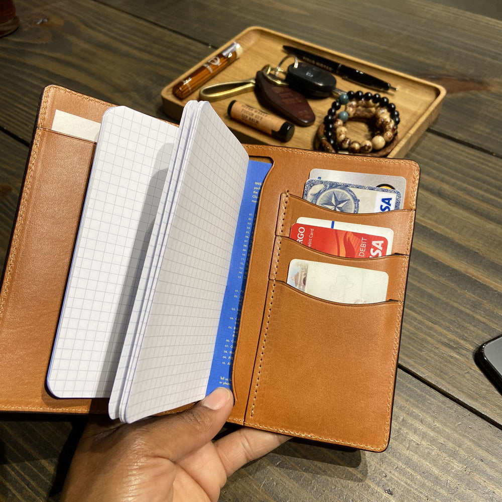 OLG Passport and Memo Wallet | Made in Texas by hand.