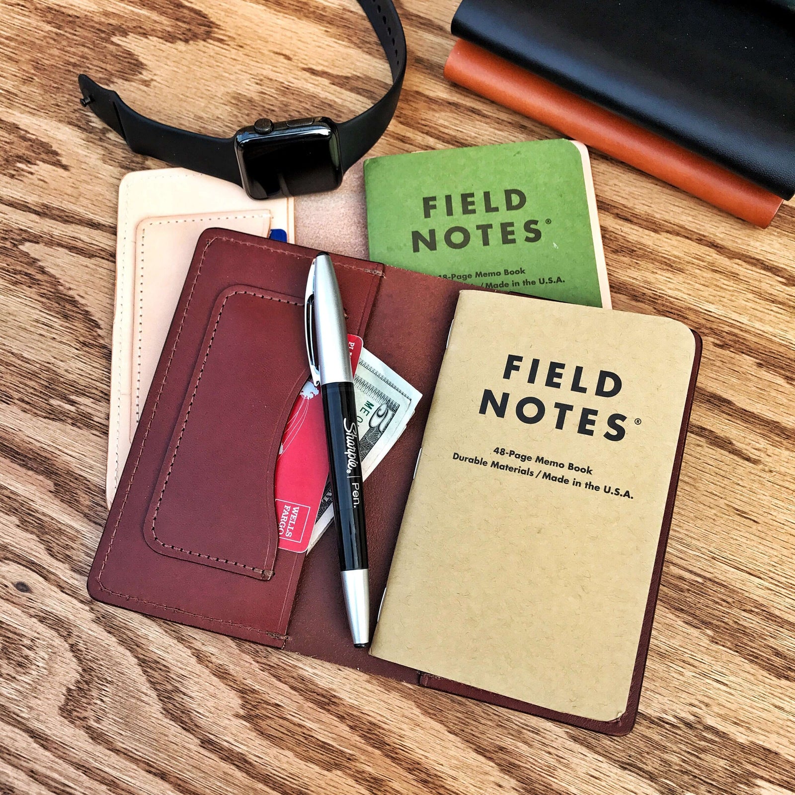 Handmade Leather Field Notes Cover | Odin Leather Goods