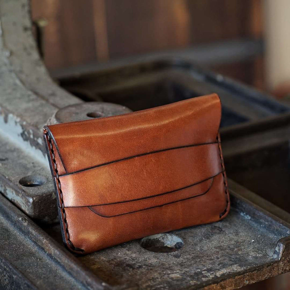 Grant Flap Wallet – Classic Harness Leather Flap Wallet | Odin Leather ...